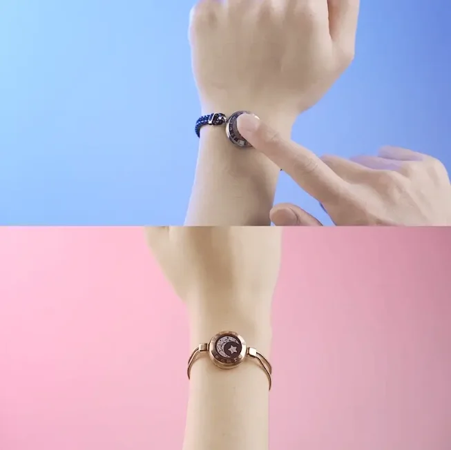 Fashion Jewelry Bracelet Sensing Vibration & Flashing Light Long ...