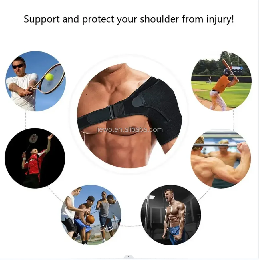 Shoulder Compression Sleeve - Non-Slip, Breathable Support