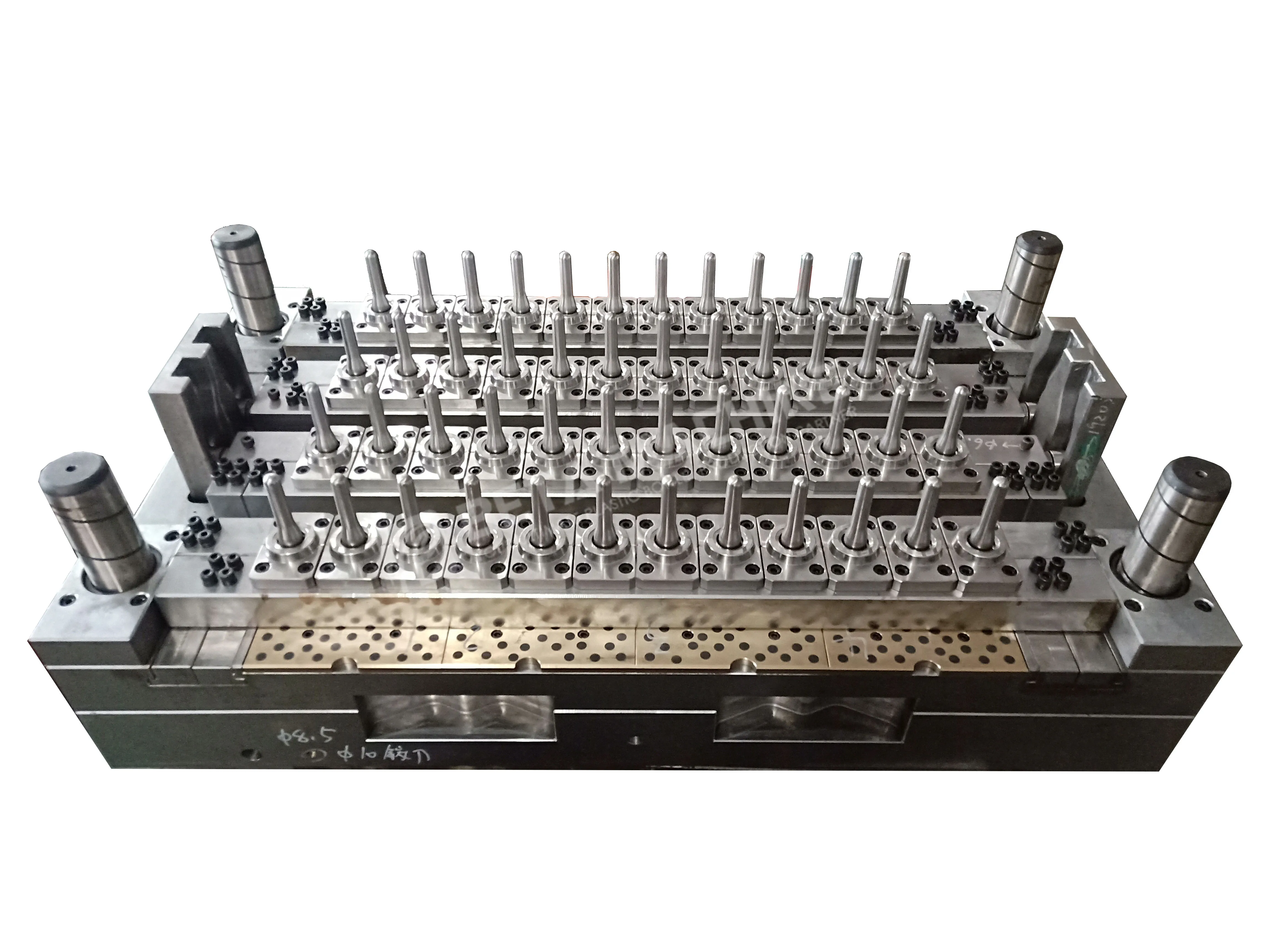 6 Cavity Wide Mouth Bottle Preform Making Moulds Pet Plastic Jars ...