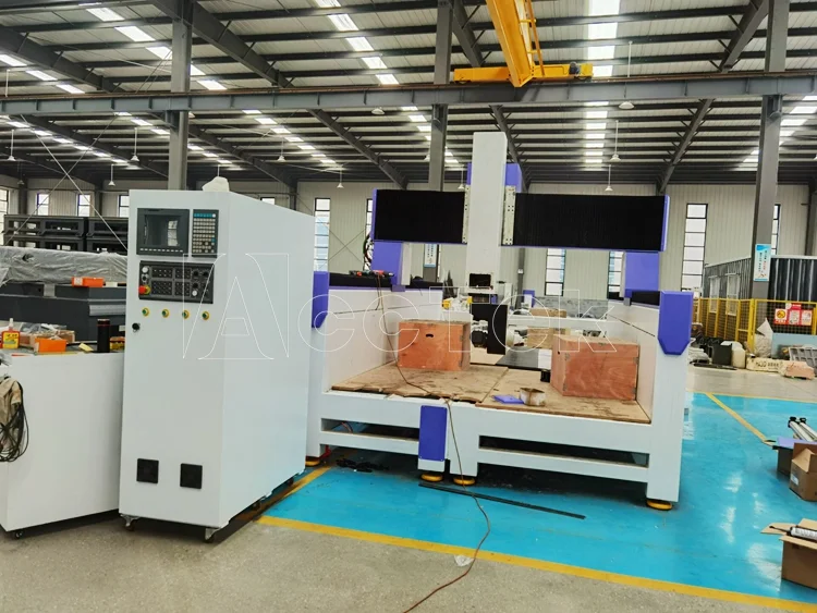 5 Axis CNC Router for Foam 1212 1325 Big Size 5axis Cnc Machine Syntec System ATC Cnc Router ...