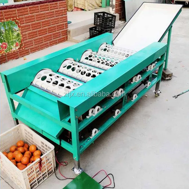 Automatic Grader Mango Fruit Grading Machine Oranges Lemon Sorting Machine