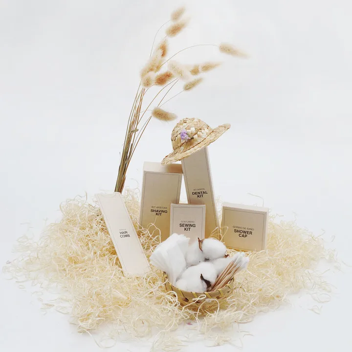 Oem Luxury Disposable Hotel Amenities Set Eco Friendly Art Card Box ...