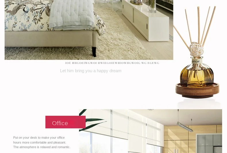 Custom Box Home Luxury Refill Toilet Deodorant Black Bottle Reed ...