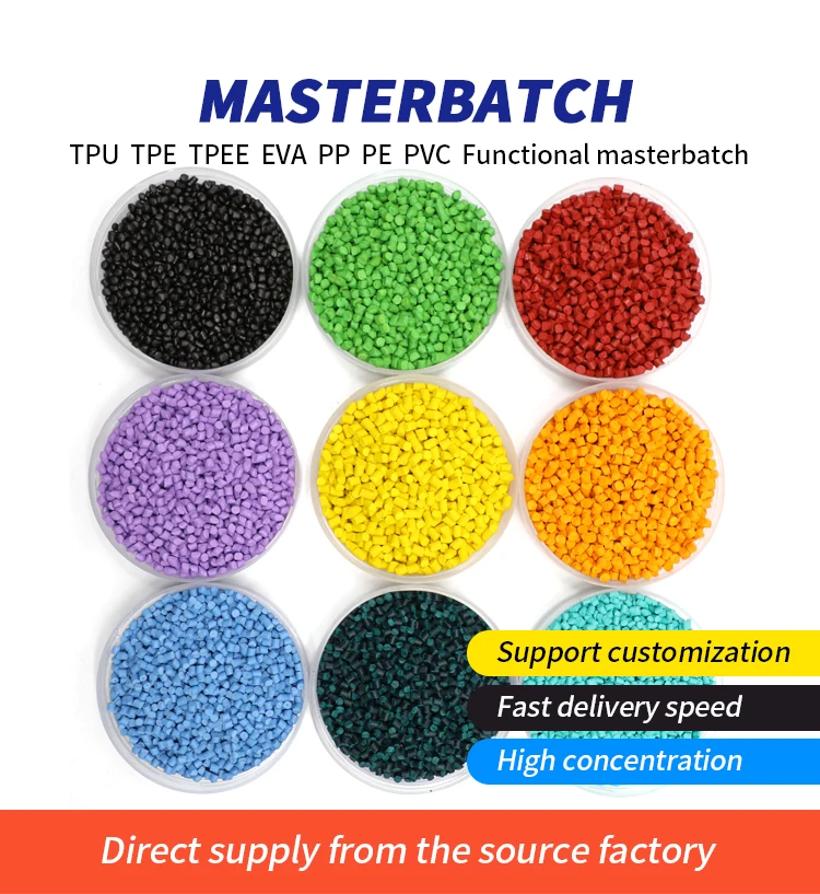 Pellets Granulated Abs Resin Pellets Pa6 Gf33 with Color Masterbatch