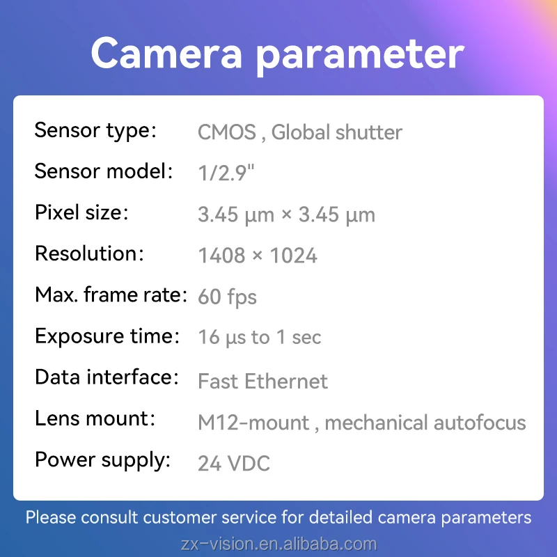 HIKROBOT Vision Camera Sensor - Industry Global Shutter Camera