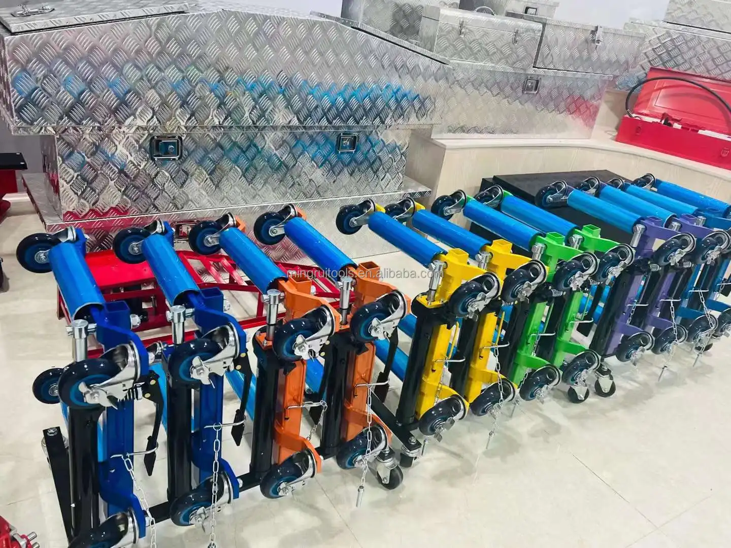 Go Jack Car Wheel Moving Dolly - Mechanical Vehicle Positioning