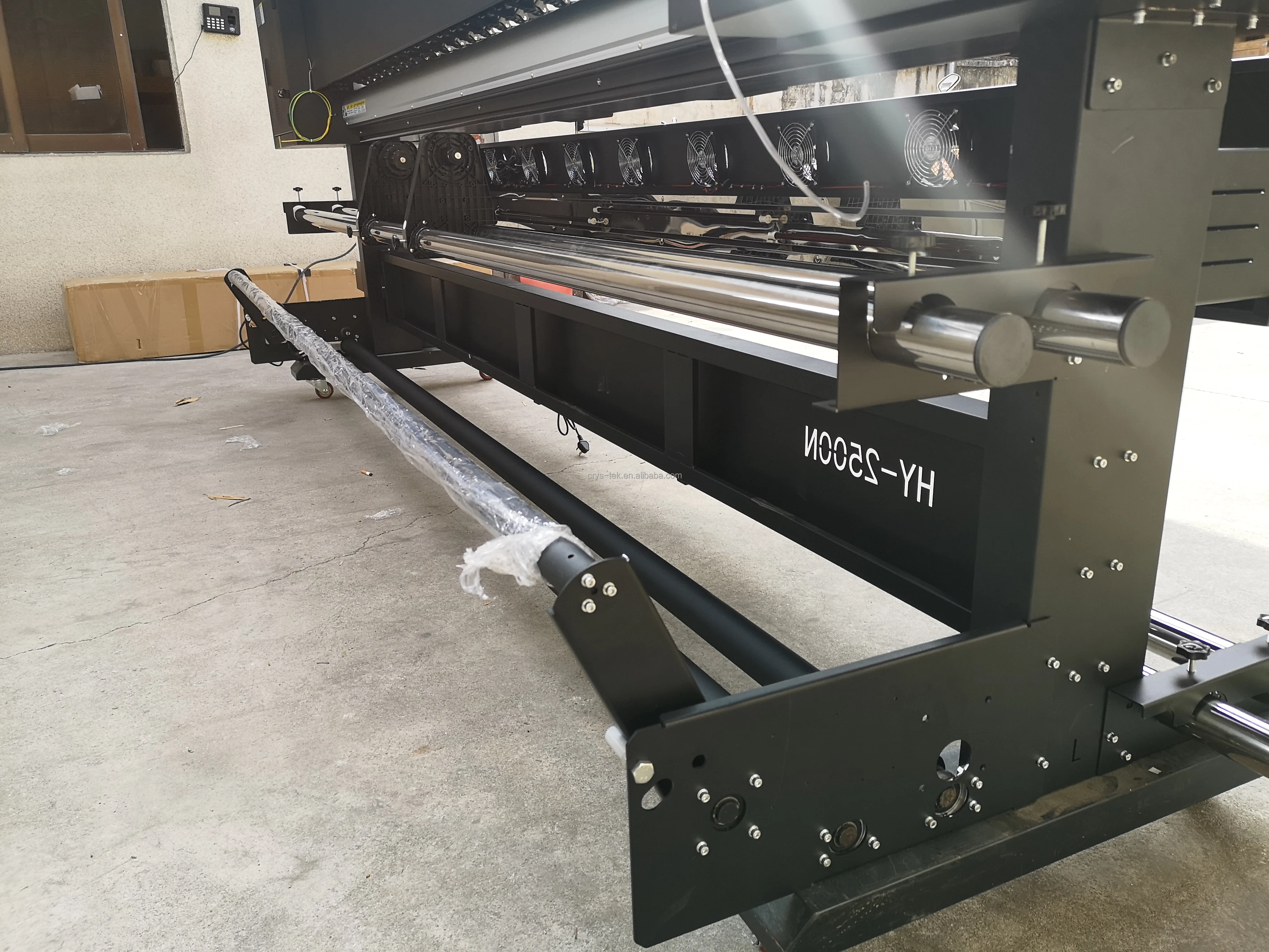 New 3.2m Digital Eco-solvent Printer Double Xp600 Heads Sticker Banner ...