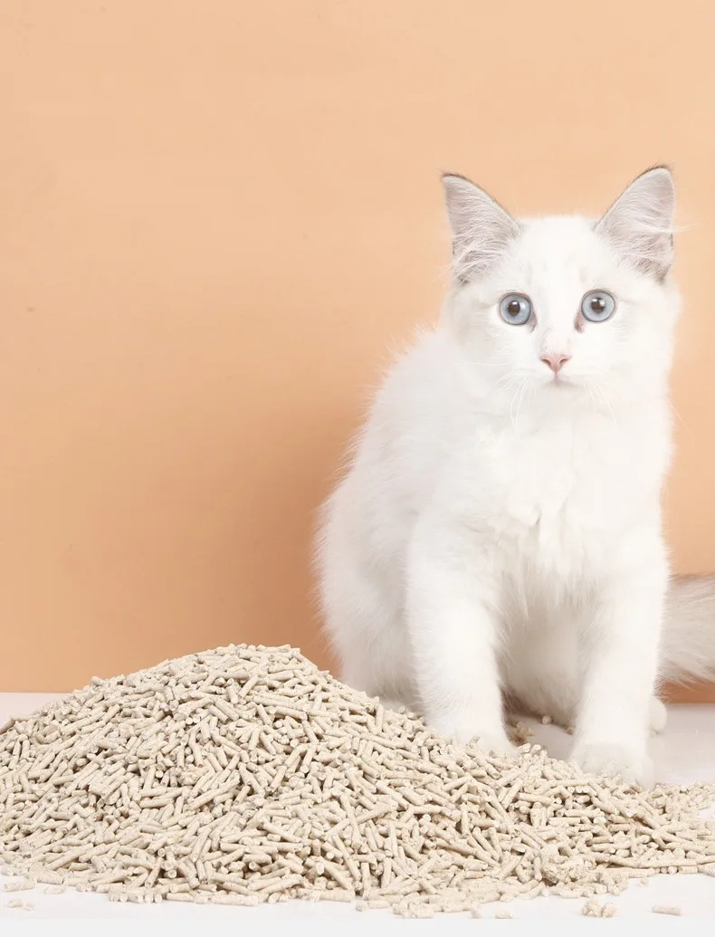 Wholesale Supplies Pet Cat Product Natural Eco Tofu Cat Litter Sand Cat ...