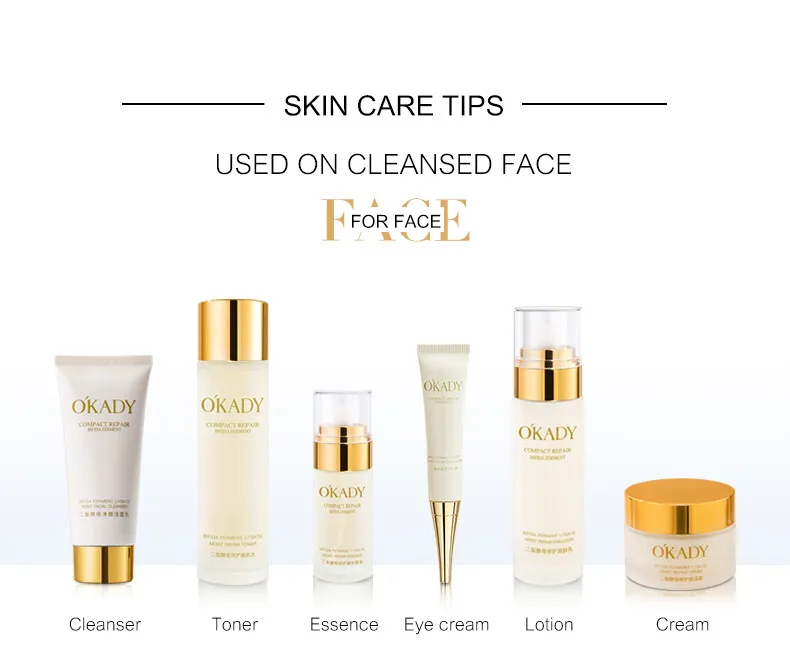 Okady Bifida Ferment Lysate Private Label Moisturizing Set