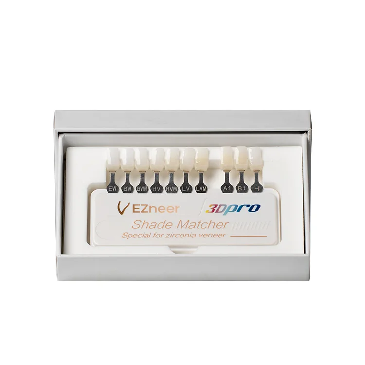 Aidite 16 Colors Dental Lab Bleach Shade Guide A1-d4 Composite Resin ...