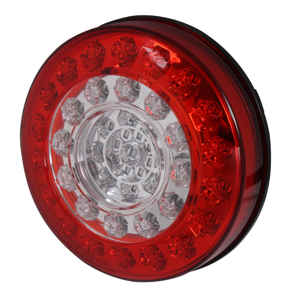 24V LED Tail Lamp 4 Inch - Reliable Truck Indicator Light