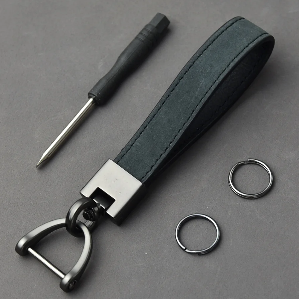 Car Key Holder Key Rings - Personalized Leather Keychains