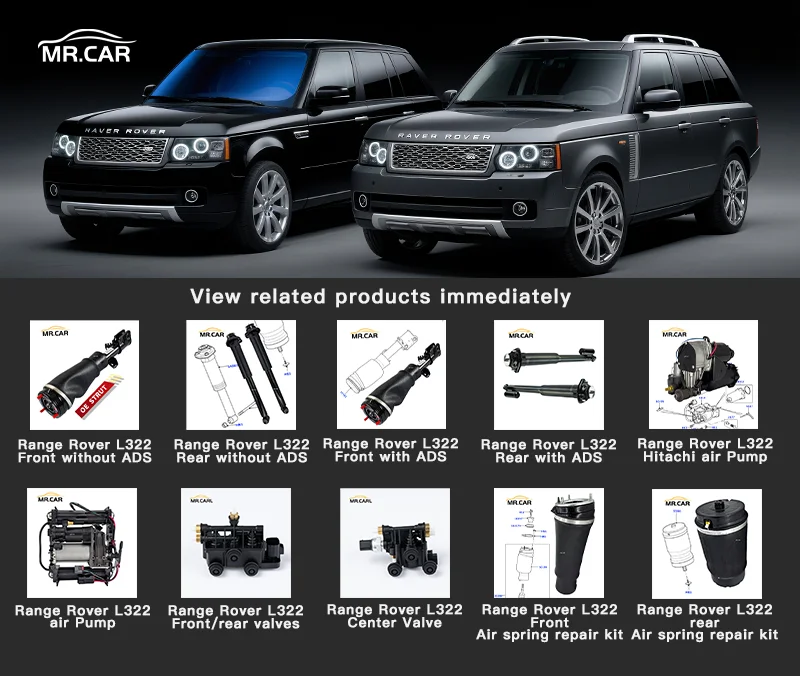 Adaptive Rnb501410 Kit Range+Rover+L322 Oe Strut Air Suspension Shock ...