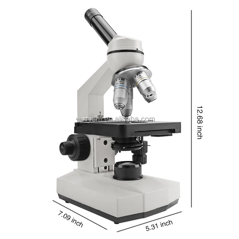 XSP-70C Monocular Biological Microscope - 40-400x Magnification