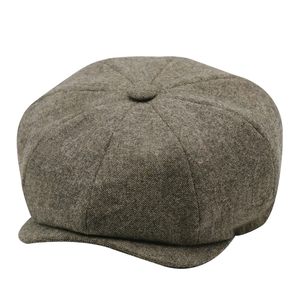 High Quality Blank Beret French Beret 8 Panel Cap For Man Vintage ...