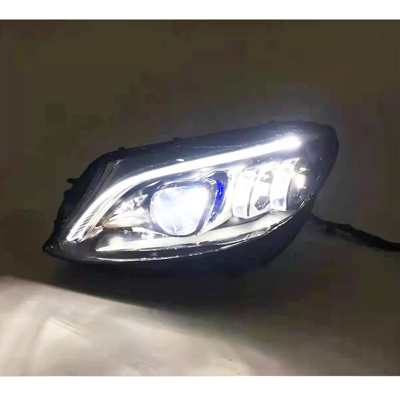 Teambill Auto Full Led Headlight For Mercedes Benz W205 C220i Xenon ...