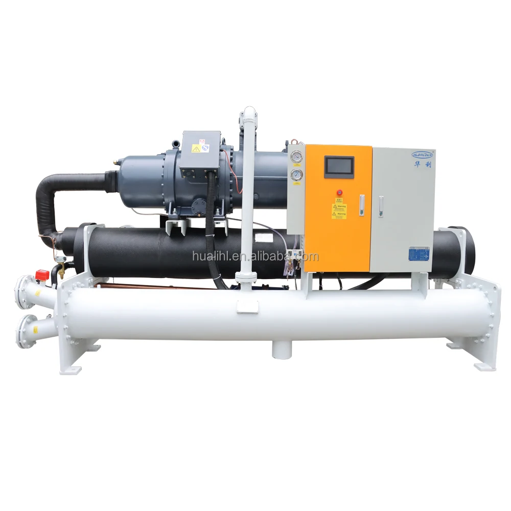 150hp Screw Compressor Water Cooled Chiller Recirculating Chiller Compressor For Food Chiller ...