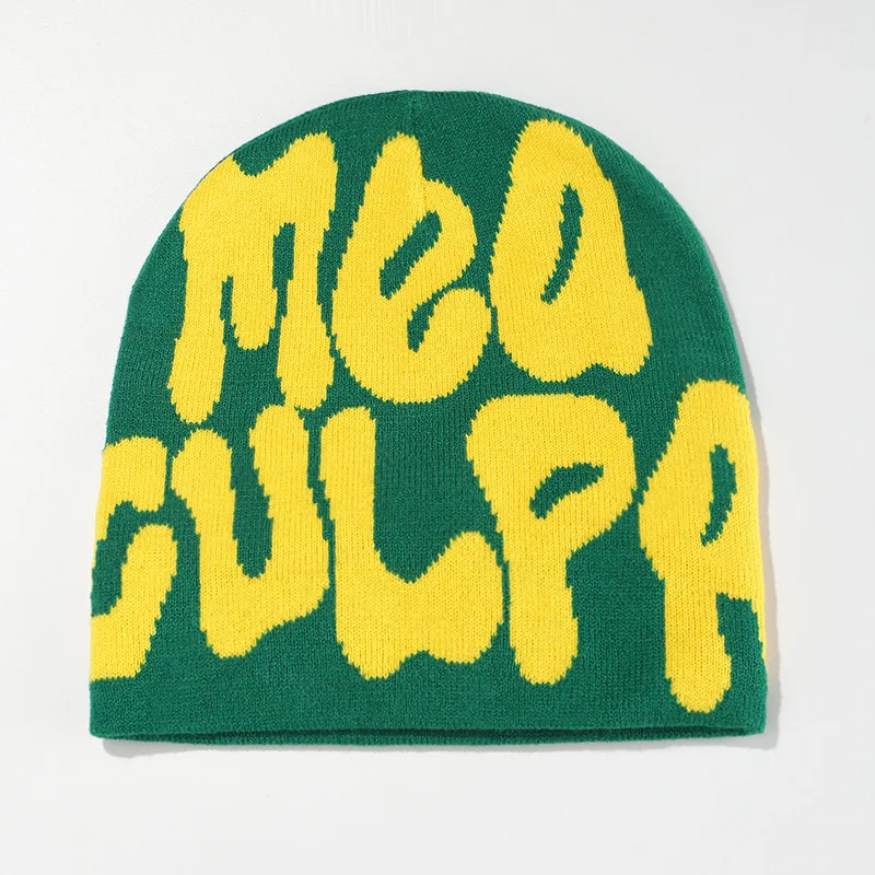 Mea Culpa Women's Beanie Bonnet - Warm Knitted Winter Cap, Breathable ...