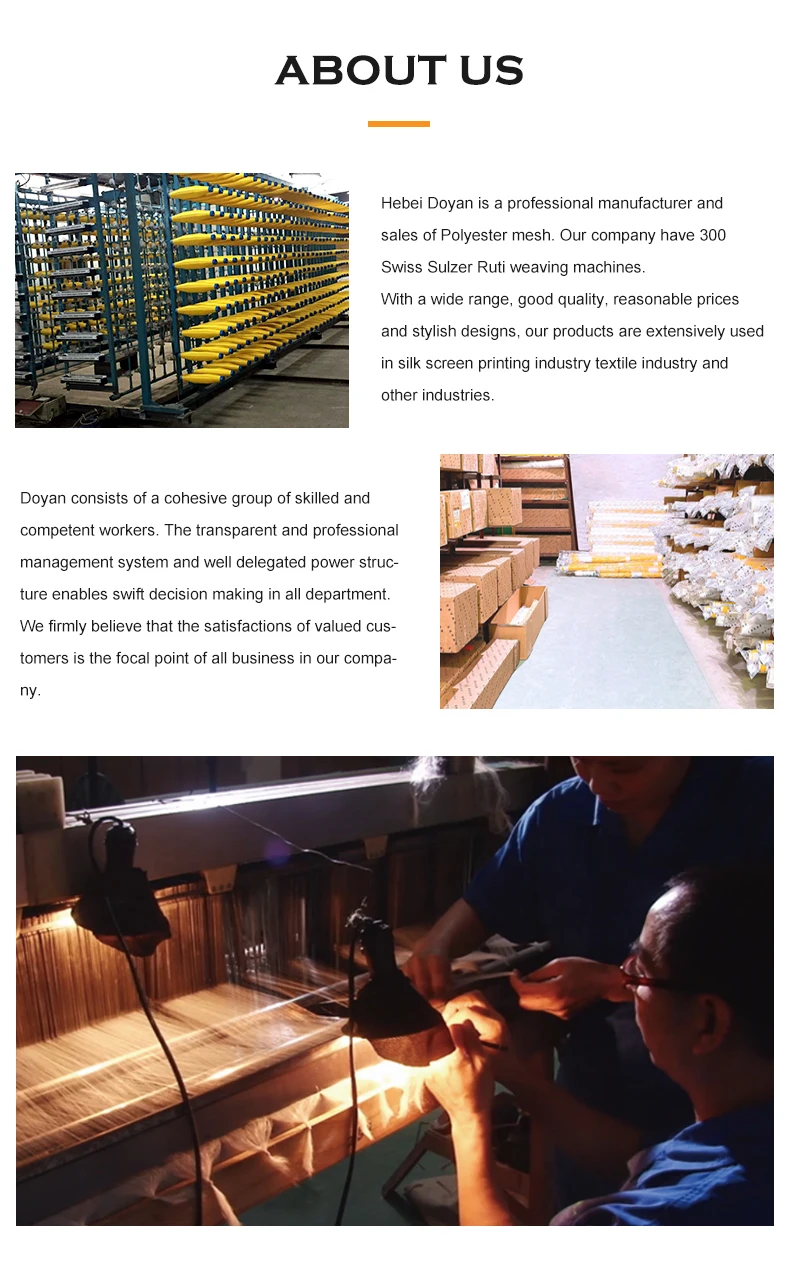 Doyan Multifilament Screen Printing Mesh For Garment Free Shipping High ...