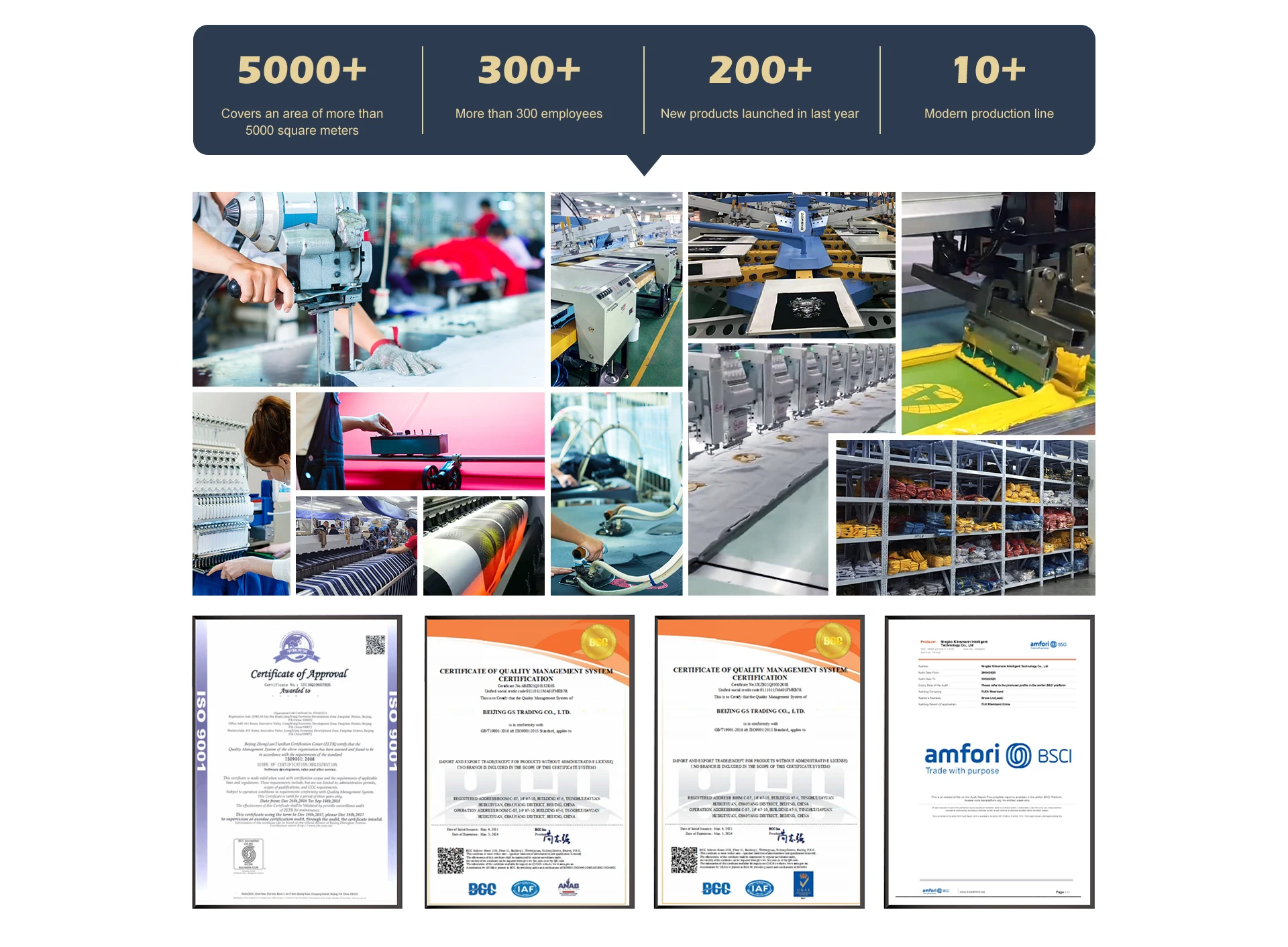 Company Overview - Beijing Gs Trading Co., Ltd.