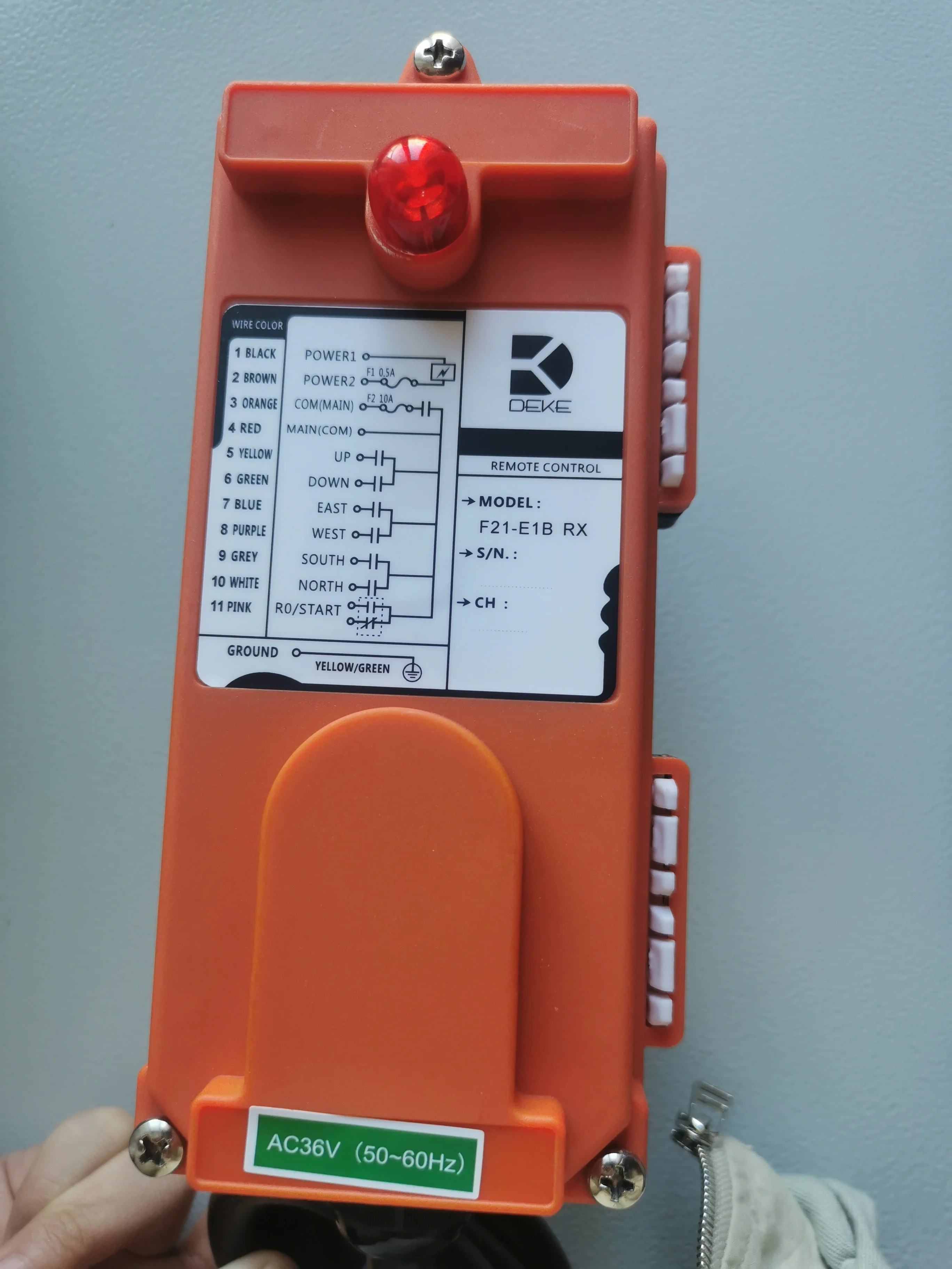 6 Channel F21-E1B (M) Transmitter and Receiver 868 Mhz