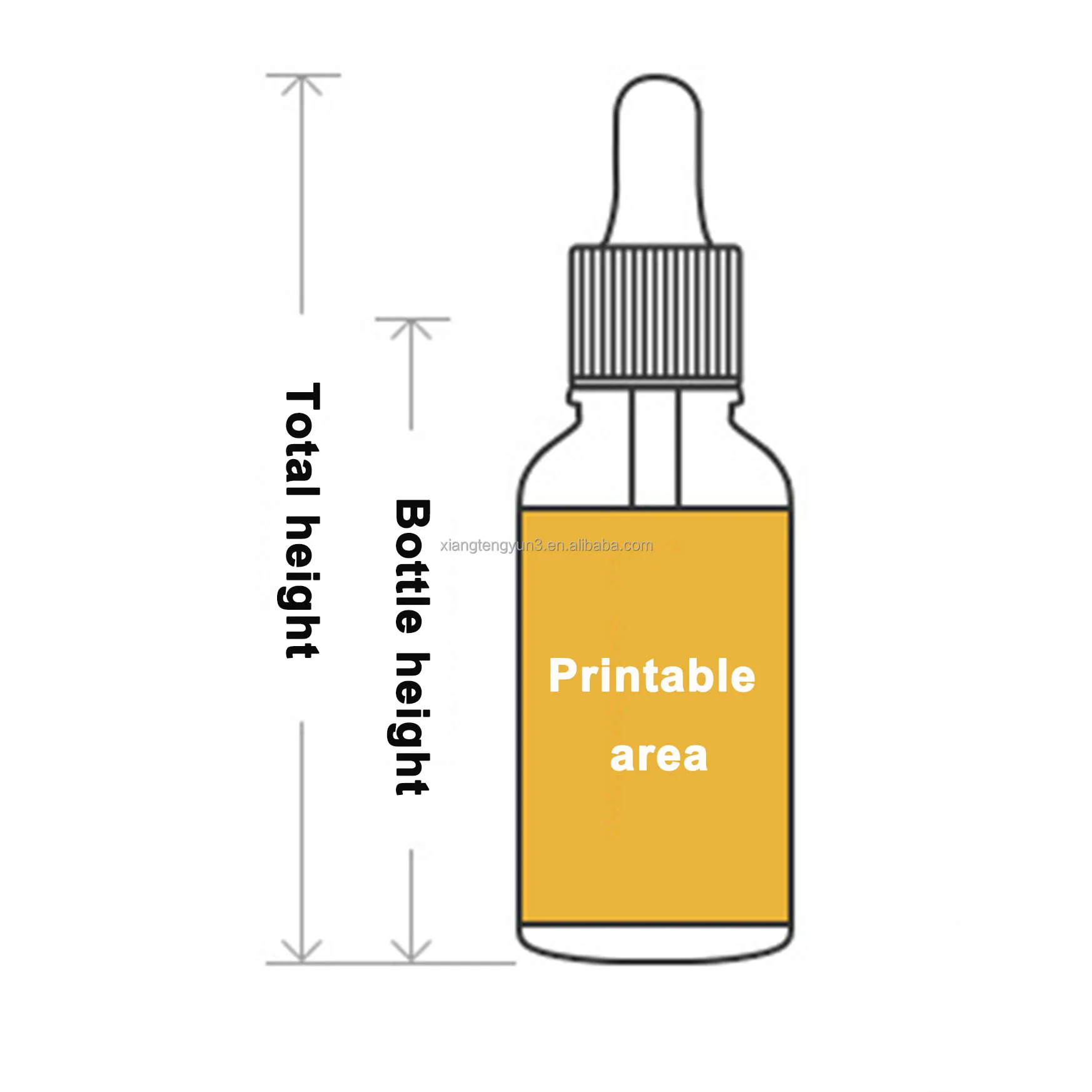 Round Glass Dropper Bottles Clear Amber Essential Oil Dropper Glass ...