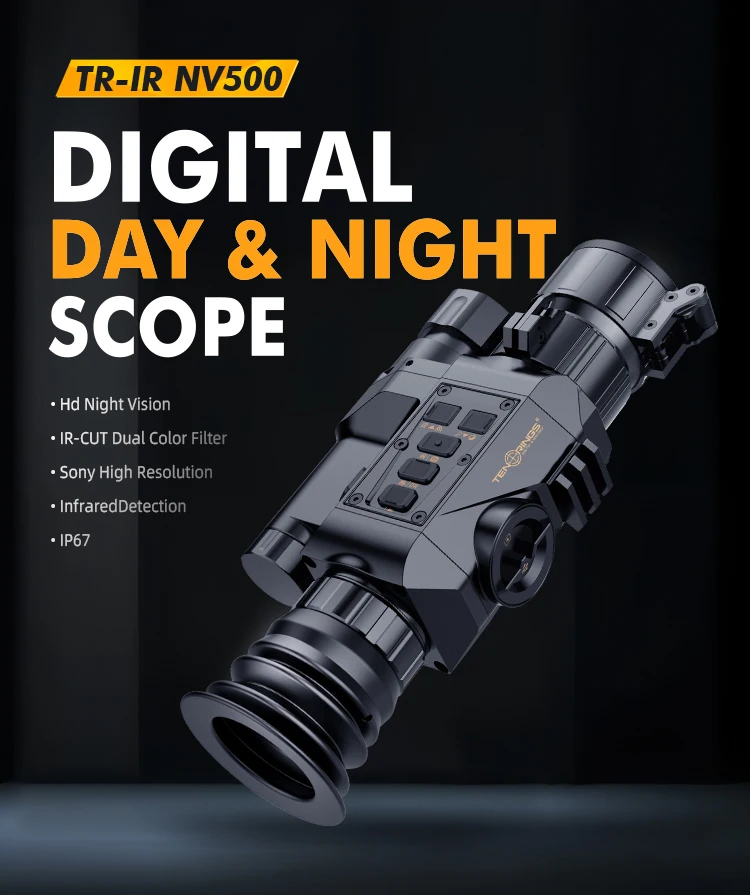 Hd Handheld Day And Night Use Infrared Digital Night Vision Scope ...
