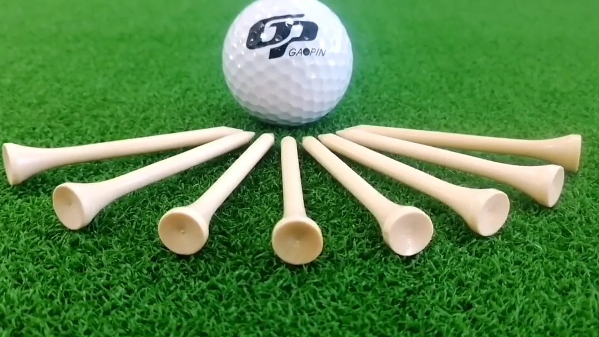Free Sample Factory Price Golf Tees Wooden Bamboo Golf Tees Custom Logo ...