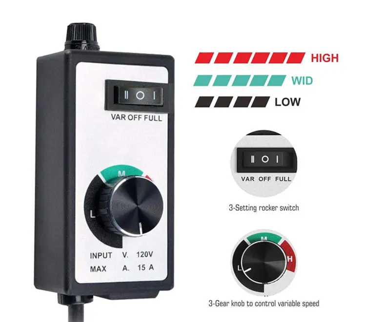 2024 Adjust Variable Fan Speed Controller For Inline Duct Fan - Buy Fan ...