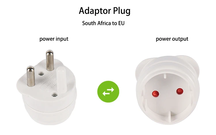Easy to Carry and Use South African Universal Adapter for EU| Alibaba.com