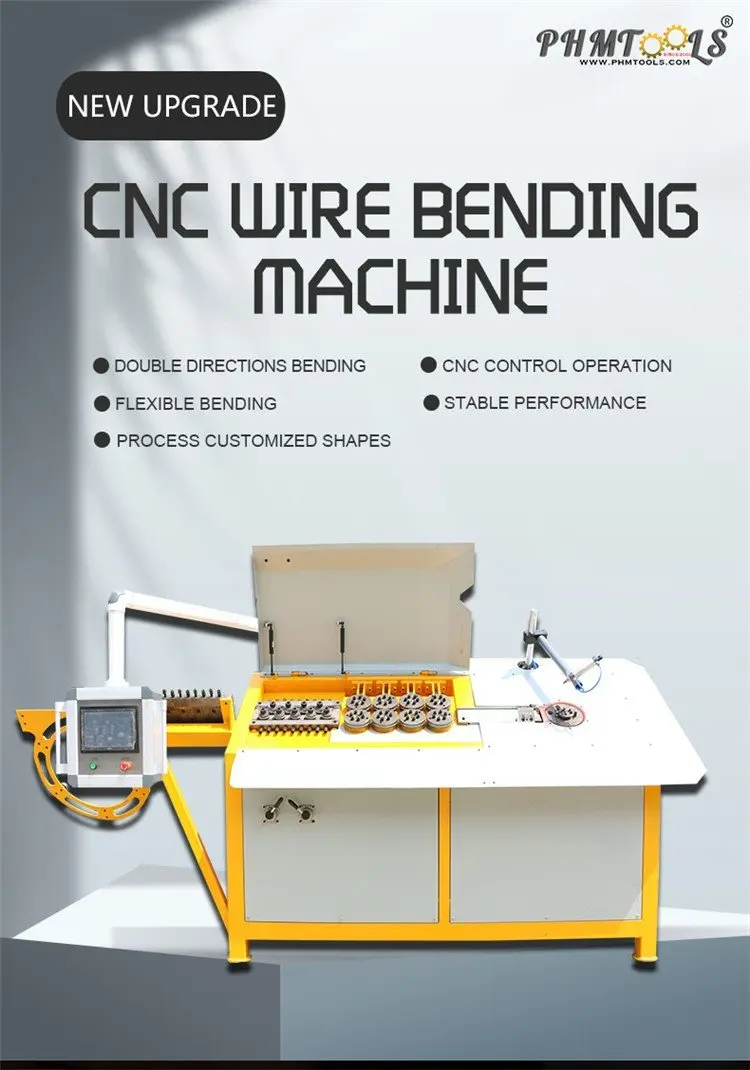 Cnc Wire Bending Machine Automatic 2d Wire Bender Factory Direct Supply ...