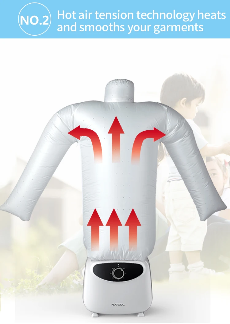 Efficient Dry and Iron with the Mini Automatic Shirt Ironing Machine