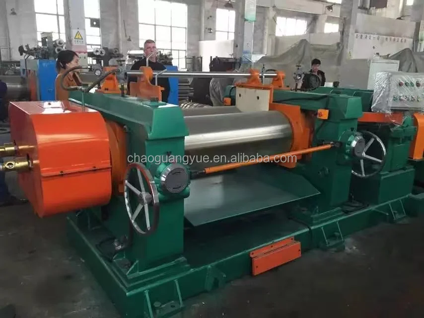 Customizable Open Mixing Mill Xk-450 Two Roll Rubber Open Mixing Mill Machine For Rubber Open ...