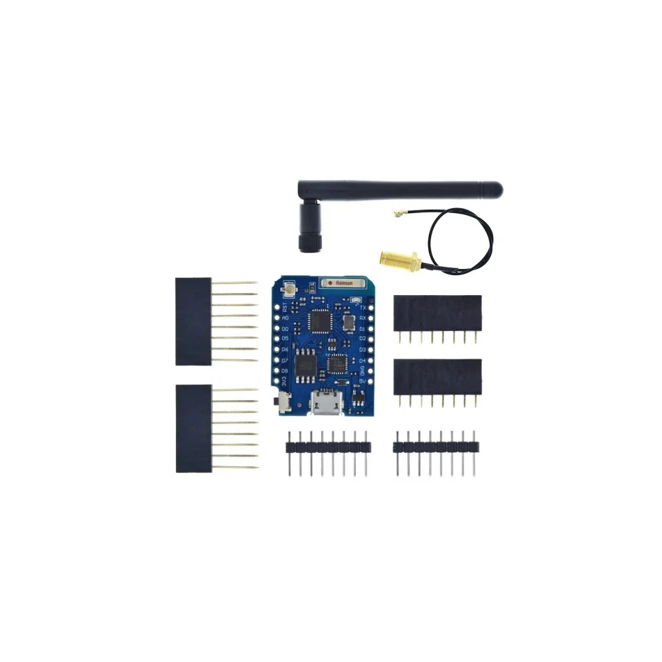Wemos D1 Mini Pro 16m Bytes External Antenna Connector Nodemcu Based ...