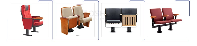 Conference Auditorium Standard Seat Size Lecture Hall Chair Furniture