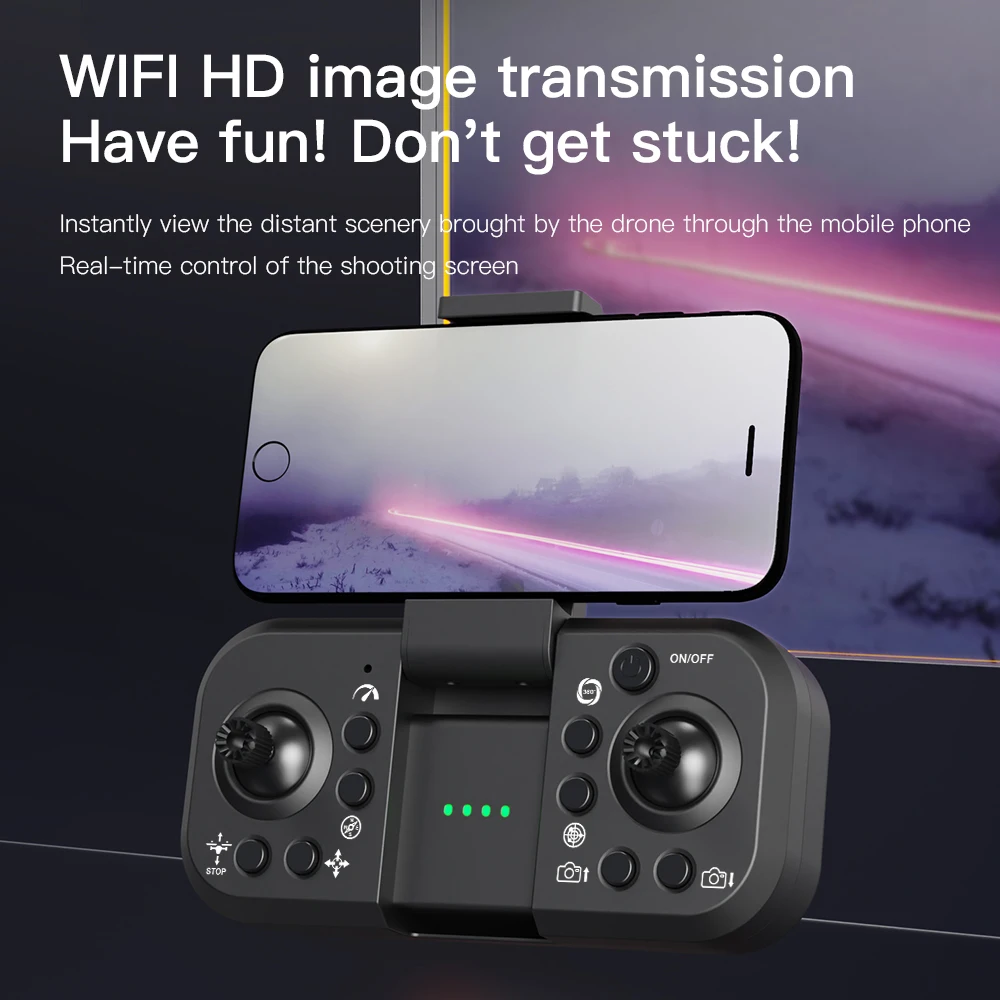 2024 New A9 Pro 5G WIFI FPV Brushless Folding GPS RC Drones With 4K ...