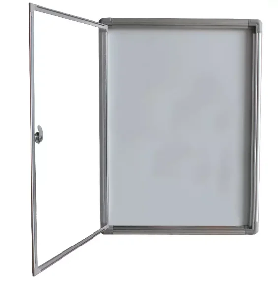A4 size locking display case for school office classroom with 2 keys ...