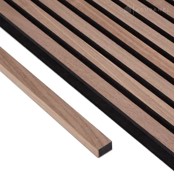Acoustic Wood Slat Panel Fluted Wood Acoustic Fluted Felt Wood Acoustic ...