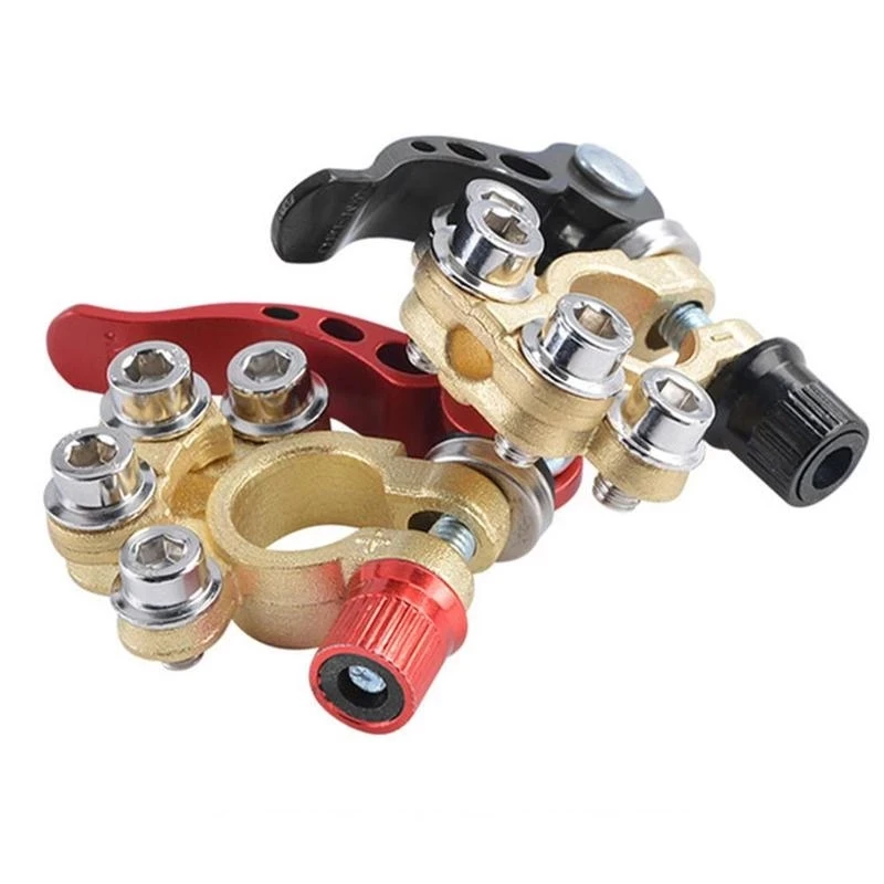 Toolless Quick Disconnect Battery Connectors - 12V 6V 24V