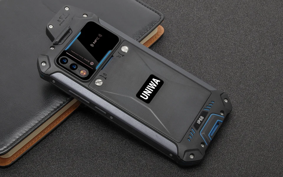 Uniwa W888 6.3 Inch Mt6765 Octa Core Mobile Phone 4g Explosion Proof Smartphone Rugged - Buy ...
