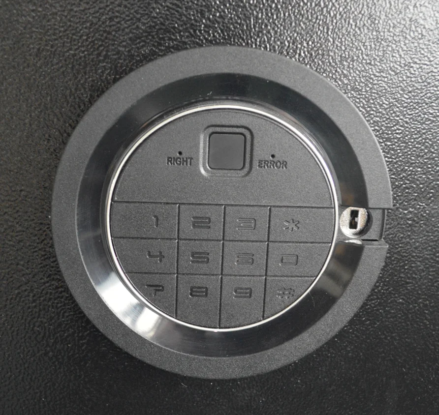 Metal Steel Case Cabinet Digital Biometric Fingerprint Gun Safe Box ...