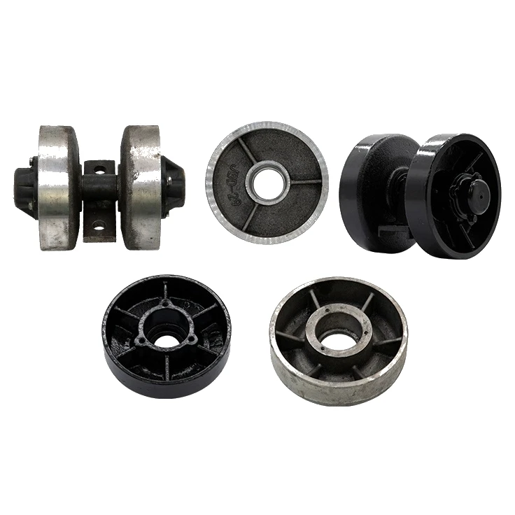 Mini Crawler Rubber Track Undercarriage Track Roller