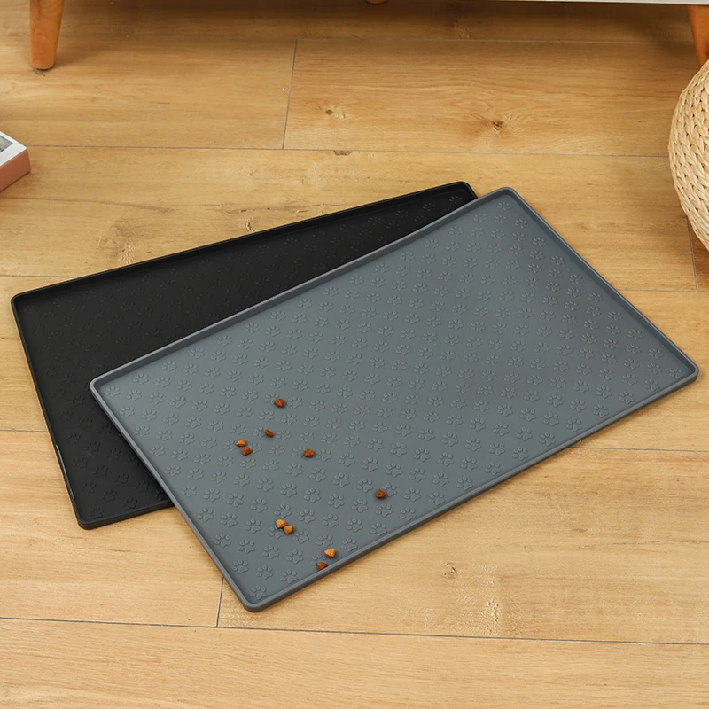 Silicone Mat Pet Feeding Mat Food Grade Waterproof Non Slip Easy to ...