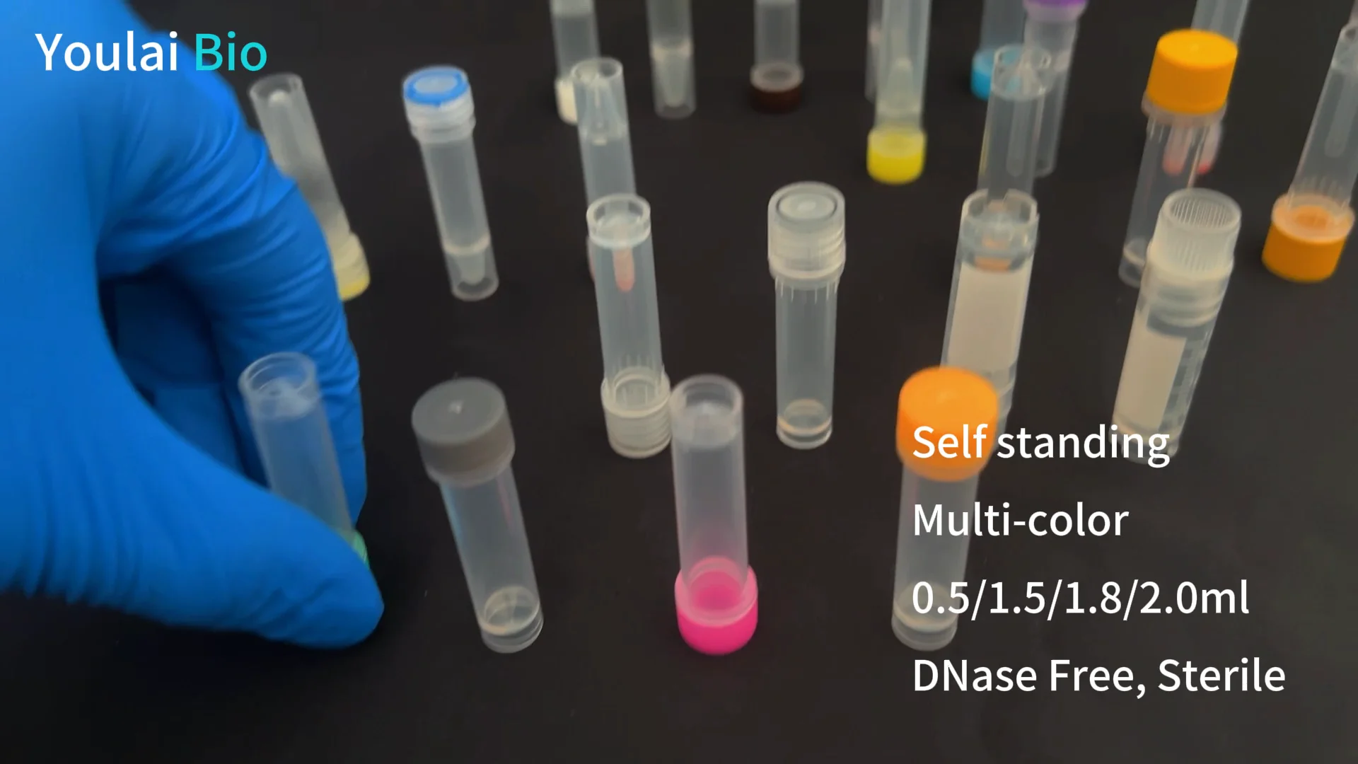 Laboratory Test Tube Plastic Freezing External And Internal Rotation 2 ...