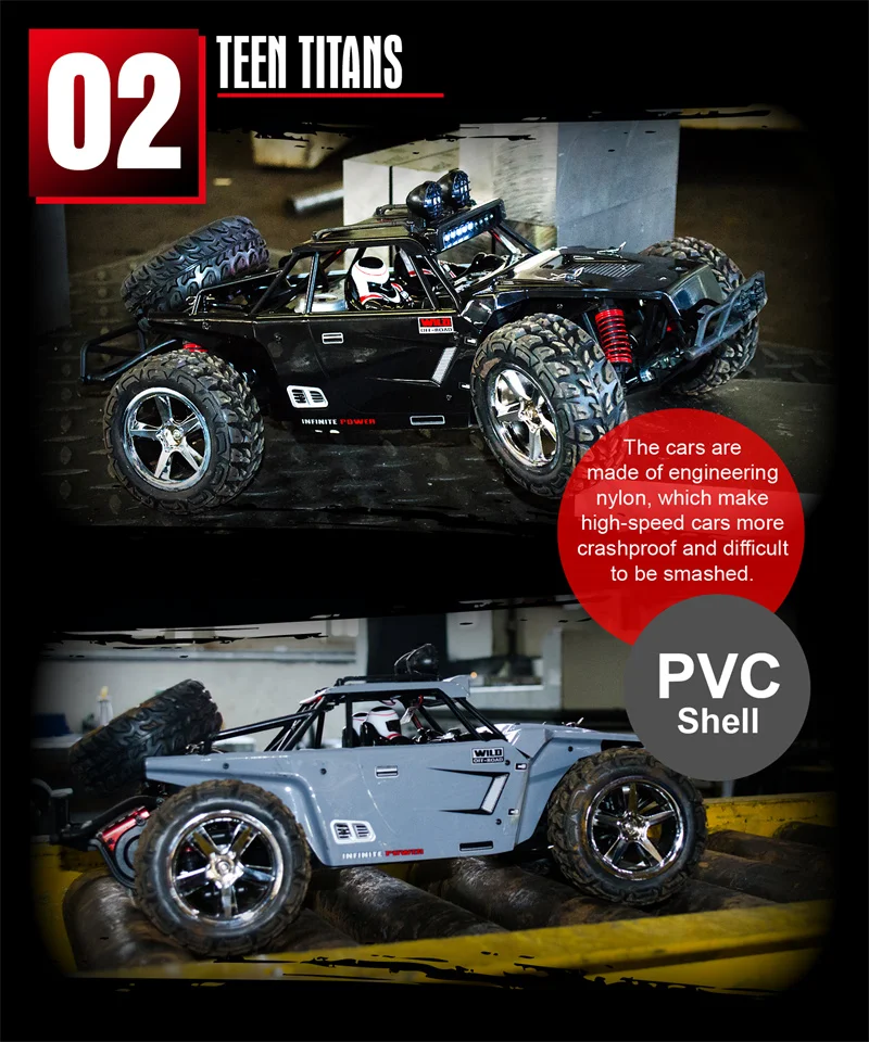 High Speed 30KM/H Desert Eagle RC Car - Adult Fun