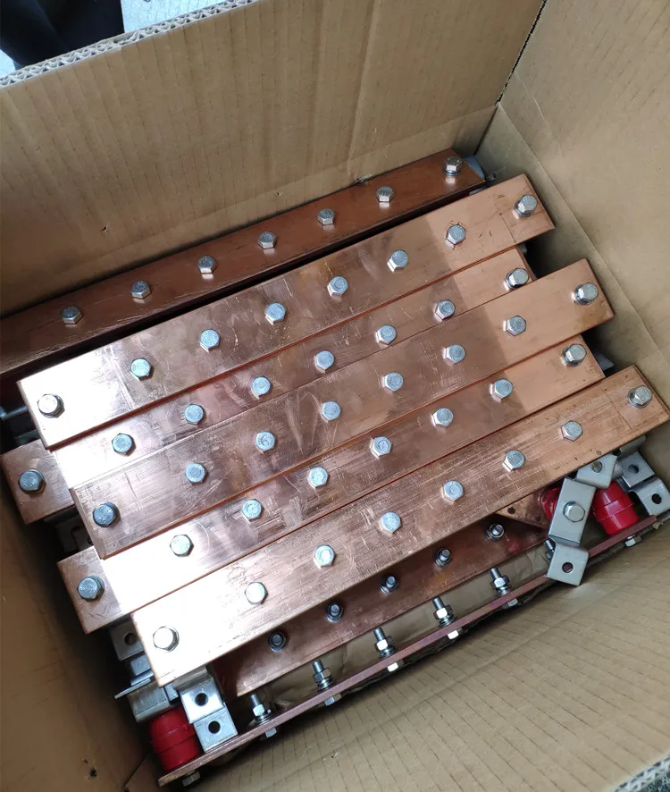 Hot Selling Tin Coated Copper Bus Bar / Copper Grounding Busbar - Buy ...