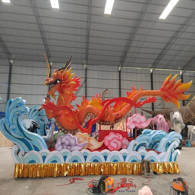 Chinese Dragon Professional Parade Float Supplies Custom Carnival Float ...