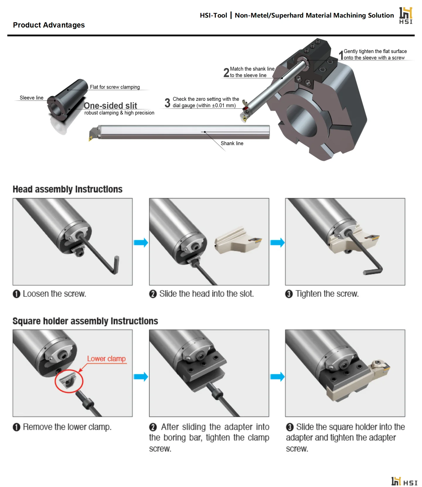 Silent Damped Turning Tools Dia 16/20/25/32/40 Negative 93 Degree ...