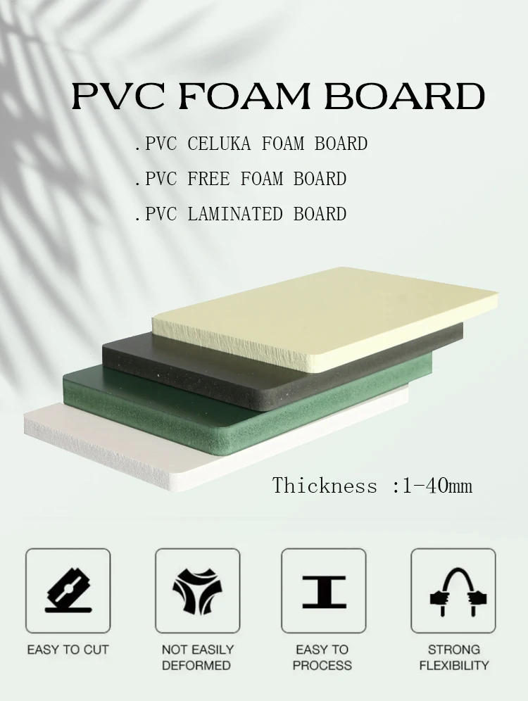 Light Weight Waterproof Pvc Foam Board And Pvc Sheet Manufacturer For Wall Cladding - Buy 15mm ...