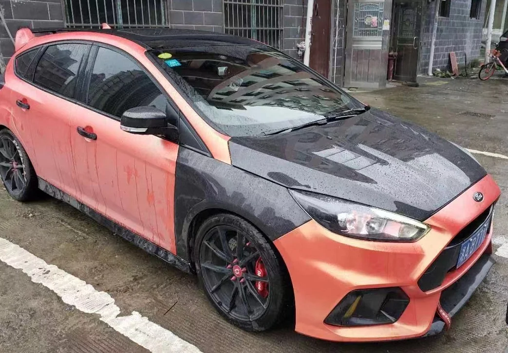Carbon Fiber Fenders for Ford Focus RS 2015-2018 | UV Protected, Clear ...